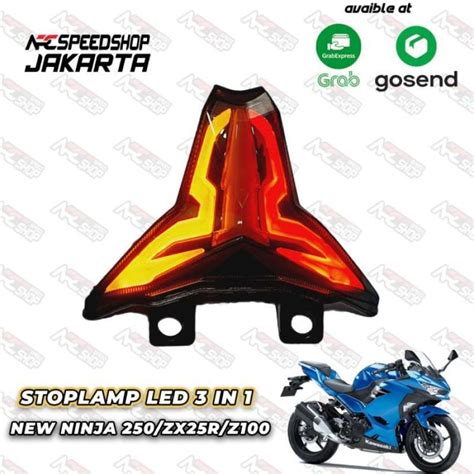 Promo Stoplamp 3in1 Led Ninja 250fi 2018 Lampu Stop Ninja 250 Fi New