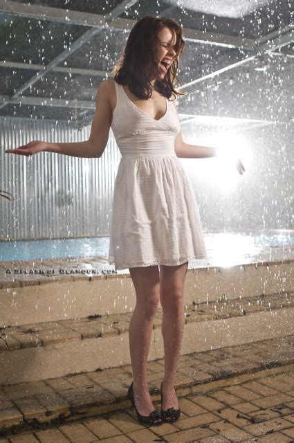 Luna Gets Soaked In The Rain SOG689