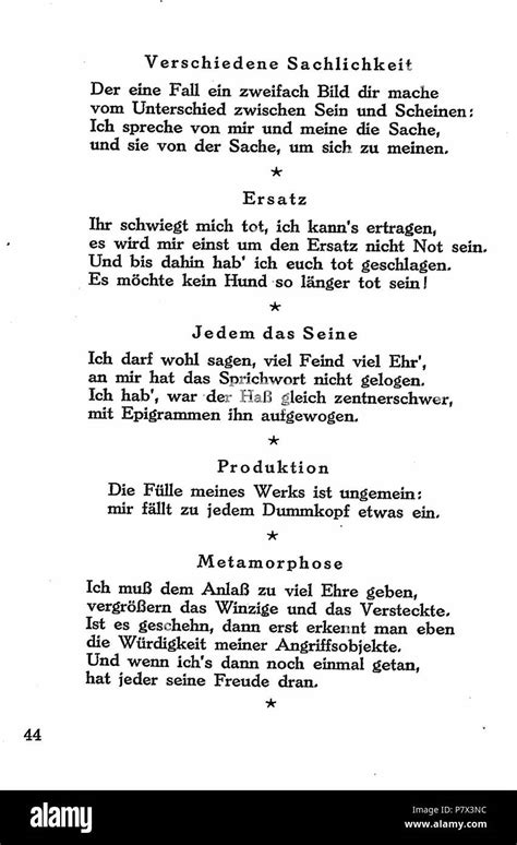. Worte in Versen VIII. Deutsch: Dies ist ein Scan des historischen ...