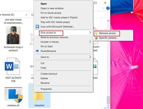 How To Stop Sharing A Folder In Windows