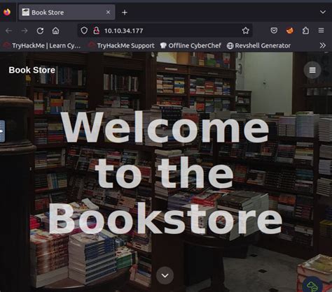 Bookstore Tryhackme Bookstore Tryhackme By Luis Salazar Oct 2023
