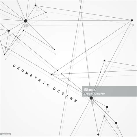 Ilustración De Conexiones De Red Global Con Puntos Y Líneas Fondo De