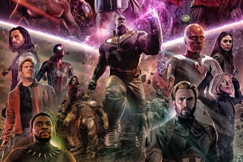 Avengers Infinity War 2018 Artwork Fan Made Wallpaperhd Movies
