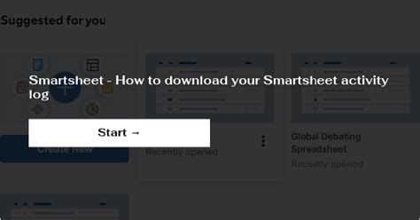 smartsheet how to download your smartsheet activity log