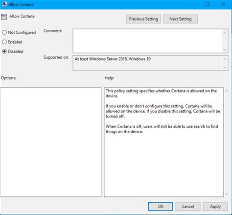 How To Disable Cortana On Windows 10