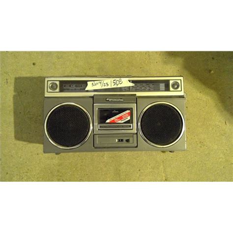 Panosonic Cassette Radio Schmalz Auctions