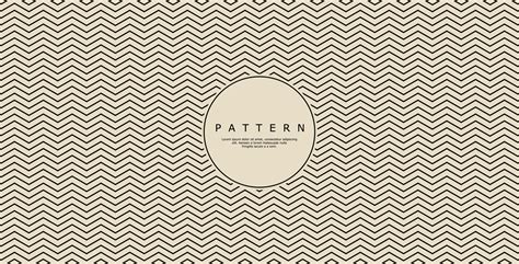 Zig Zag Straight Wave Abstract Pattern Design Geometric Arrow Pattern Vector Art At