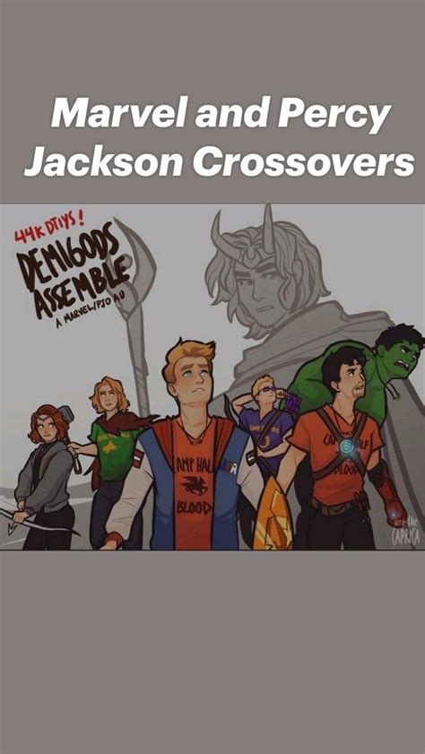 Marvel And Percy Jackson Crossovers Percy Jackson Crossover Percy