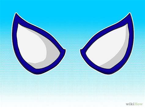 Spiderman Lenses Template