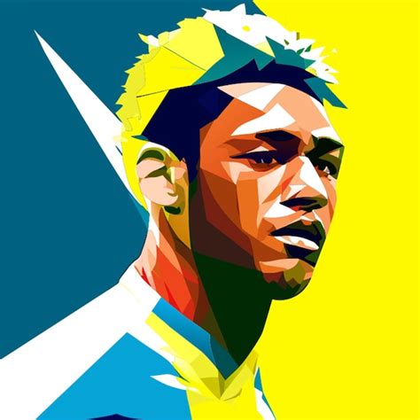Premium Vector Neymar Che Balla Vector Illustration