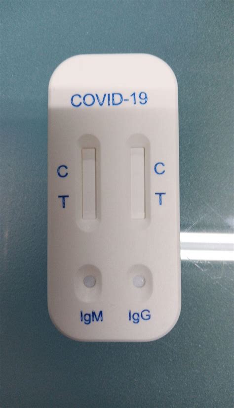 Covid 19 2019 Ncov Coronavirus Iggigm Rapid Test Kit China