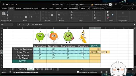 Funcion Suma Excel Youtube