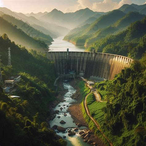 A Massive Tidal Energy Generator Harnessing The Power Of Ocean Waves