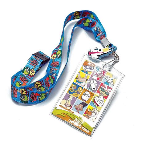 Nickelodeon Rocko S Modern Life Lanyard With ID Badge Holder And