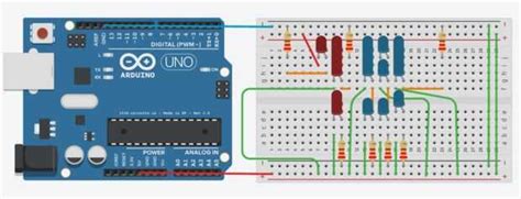 Feliz cumpleaños con Arduino Paso Realizar circuito de LEDs askix