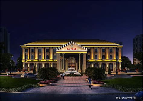 舒城某楼盘亮化照明效果图 幻风影翼工作室 站酷zcool