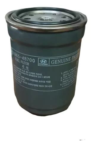 Filtro De Petroleo Hyundai Hd Hd Motor D Ga Original Cuotas Sin Inter S