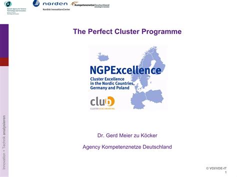 Prefect Cluster Programme Ppt