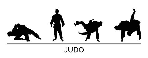 Martial Arts Judo 22834037 Vector Art At Vecteezy