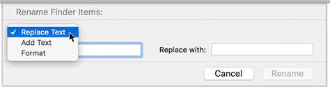 Macos Hidden Treasures Batch Rename Items In The Finder Tidbits
