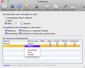 Macos Mail App Is It Possible To Leave Messages Unread While Viewing