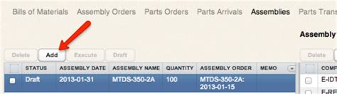 Tracking Inventory Consumption When Completing Assemblies Parts In Place