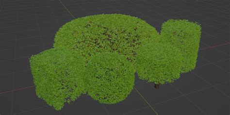 Bushes Collection Vol 61 Blender 3d Model Cgtrader