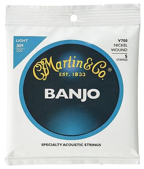 Martin Banjo Vega 5 String Light Reverb