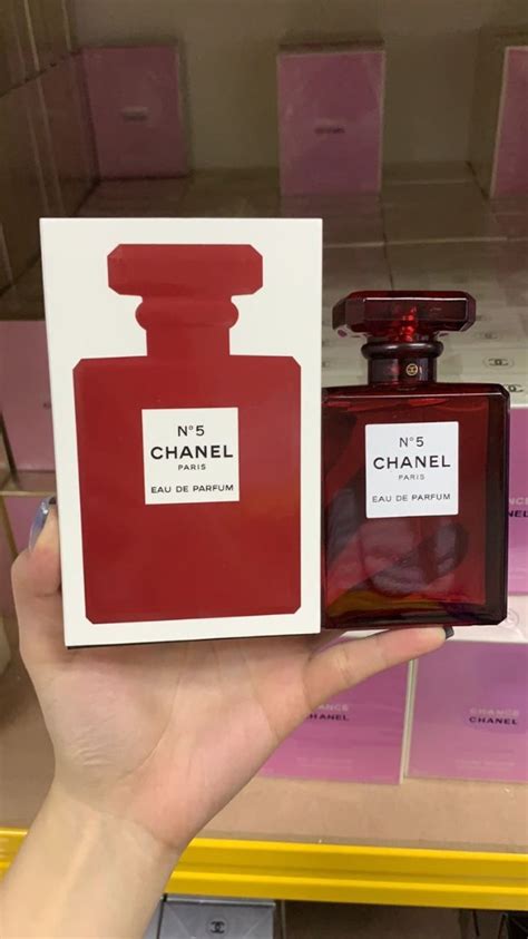 Chanel No 5 Eau De Parfum Red Edition Chanel Beauty Personal Care