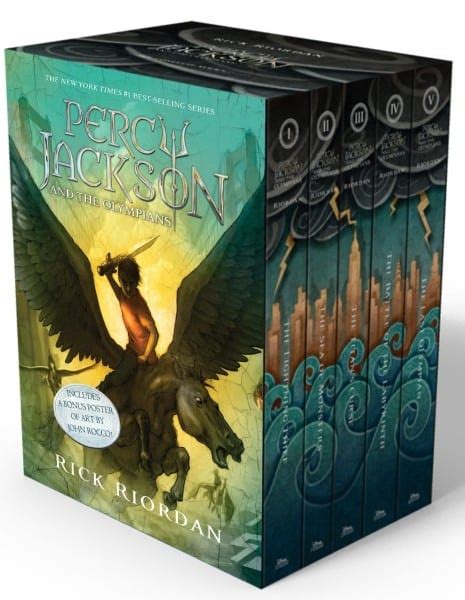 Preventing Summer Brain Drain Percy Jackson Box Set Giveaway