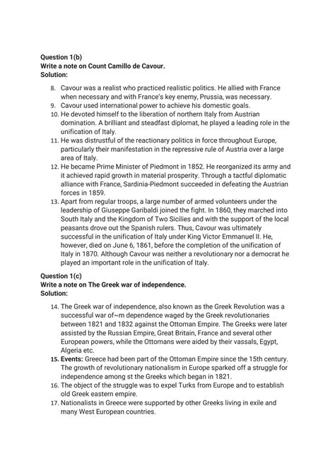 SOLUTION Ncert Class 10 History Chapter 1 Que Ans Studypool