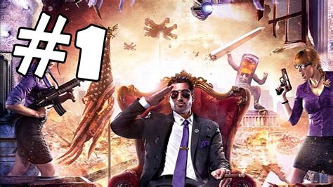 Прохождение игры Saints Row Iv 1 Начало Youtube