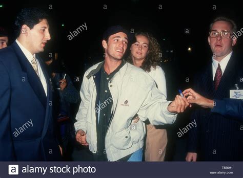 Beverly Hills California Usa 4th April 1994 Actor Luke Perry And