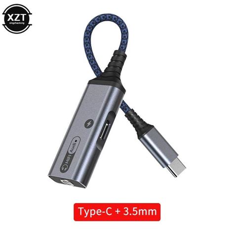 Usb Type C To 35mm Headphone Charger Adapter 2 In 1 Usb C To Aux Audio