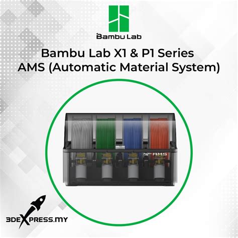 Bambu Lab Ams Automatic Material System 3dexpress My