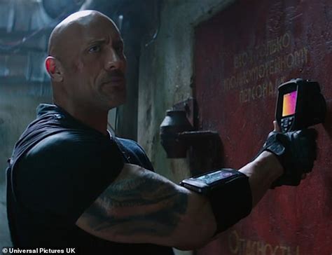 Dwayne Johnson Shows Off Chest Tattoo And Toned Legs As He Films On