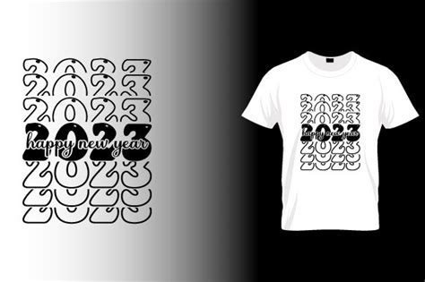 About Happy New Year T Shirt Design Graphic By Kanij T Designer