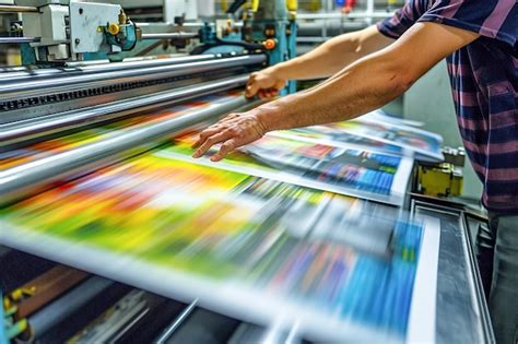 Premium Photo Workers Manage Data Input Variable Data Printing