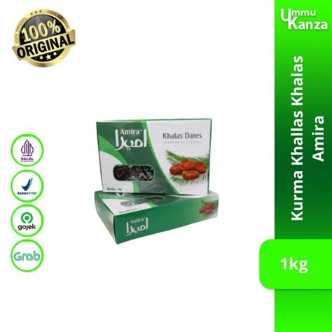 Jual Kurma Khallas Qoswa 1kg Shopee Indonesia