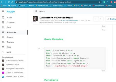 Classification Of Artificial Images