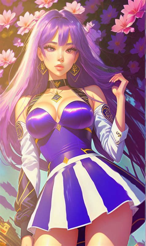 Purple Minx Cherry Blossom By Neonblayzeart On Deviantart