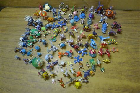 【やや傷や汚れあり】dd554 ポケモンフィギュアセット ディアルガパルキアギラティナアルセウスファイヤーサンダーフリーザー