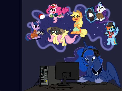 Gamer Luna Mlp Wallpaper
