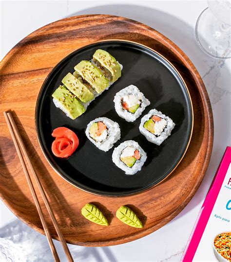 Sushi Keto Con Salmon Zero Carbo