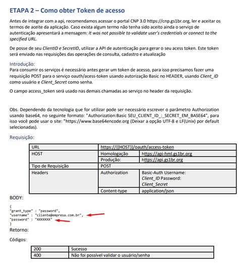 Erro Ao Gerar Token GS Developers