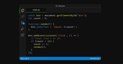 Ttl Theme By Trevortylerlee Vs Code Themes