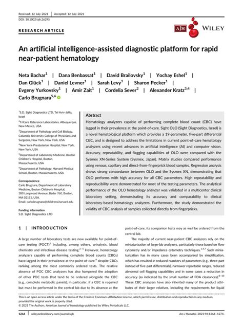 An Artificial Intelligence Assisted Diagnostic Pla Pdf Staining