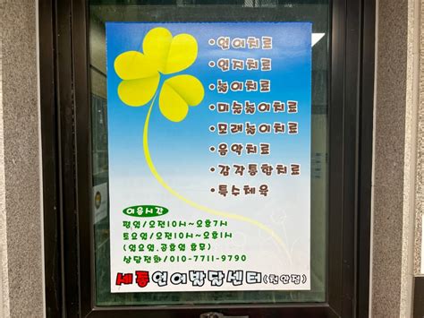 천안심리상담센터 천안언어치료 세종언어발달센터 네이버 블로그