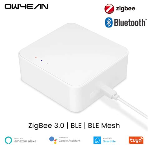 Tuya 스마트 무선 지그비 30 Wifi 블루투스 메쉬 Ble 게이트웨이 허브 브릿지 스마트 라이프와 함께 작동 Alexa