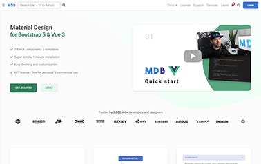 Free Vue Templates HTMLrev